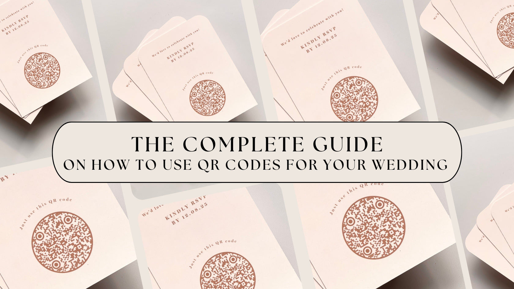 How to Use QR Codes for Weddings — The Complete Guide – Paper & Ink Studio
