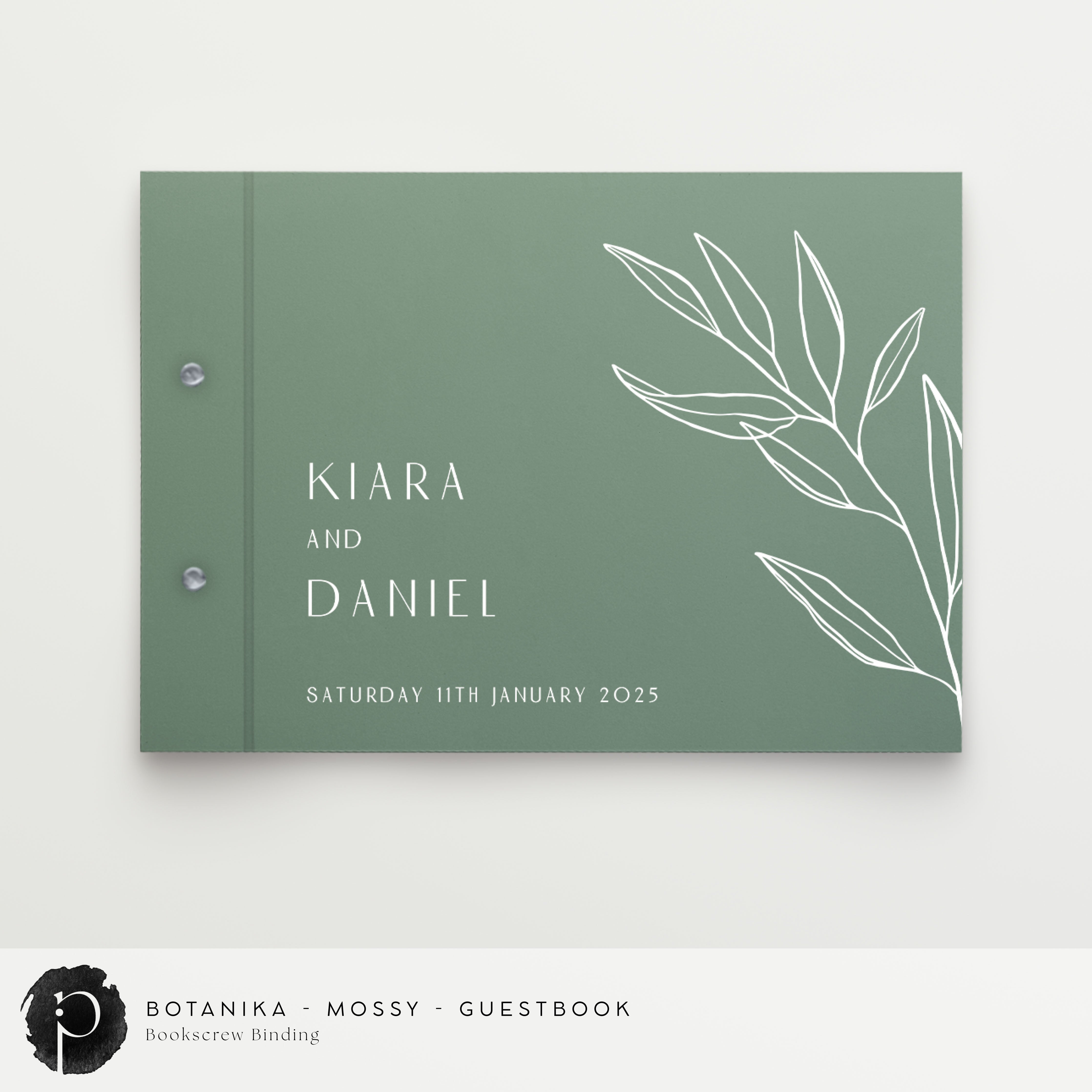 Botanika - Guestbook – Paper & Ink Studio