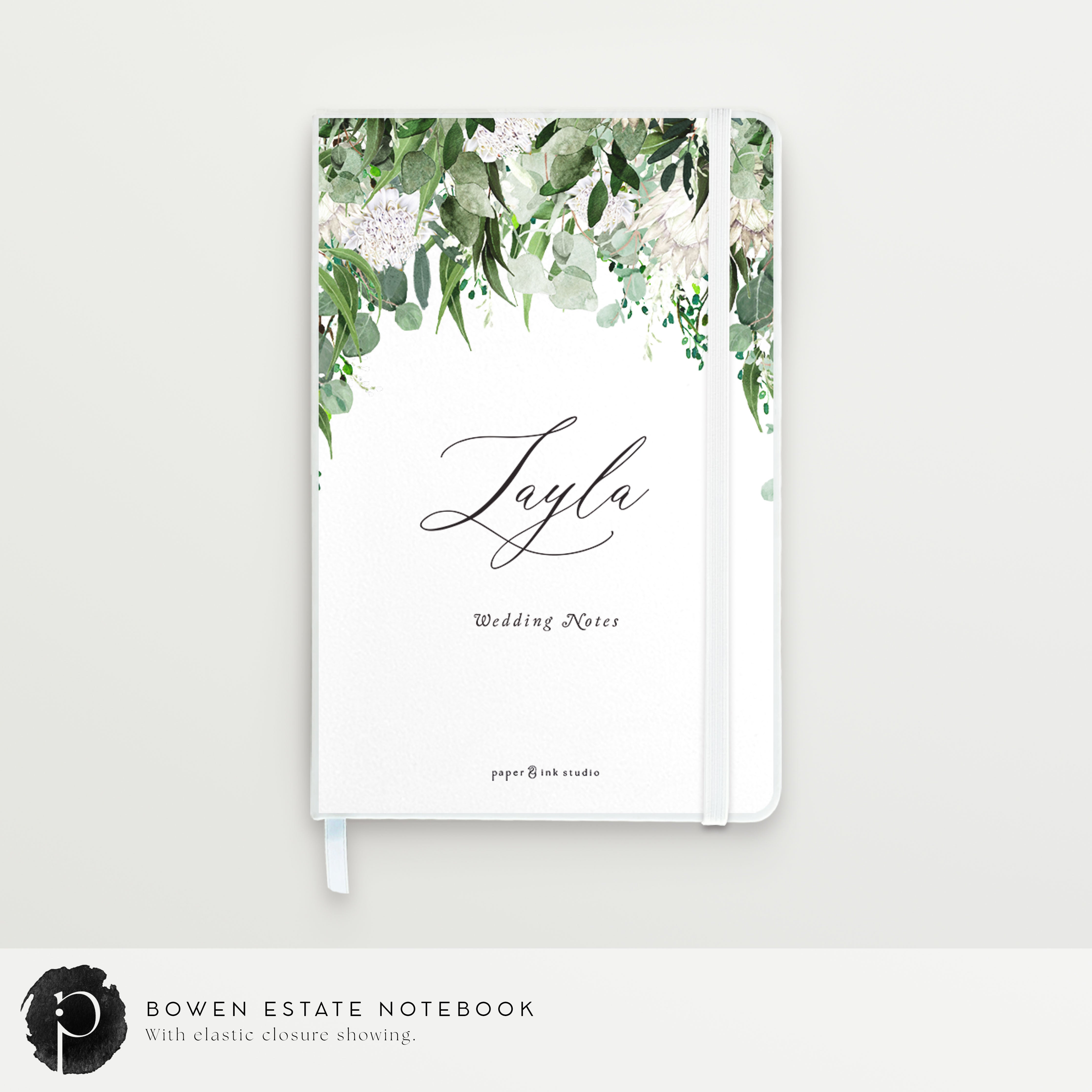 Bowen Estate - Personalised Notebook, Journal – Paper & Ink Studio