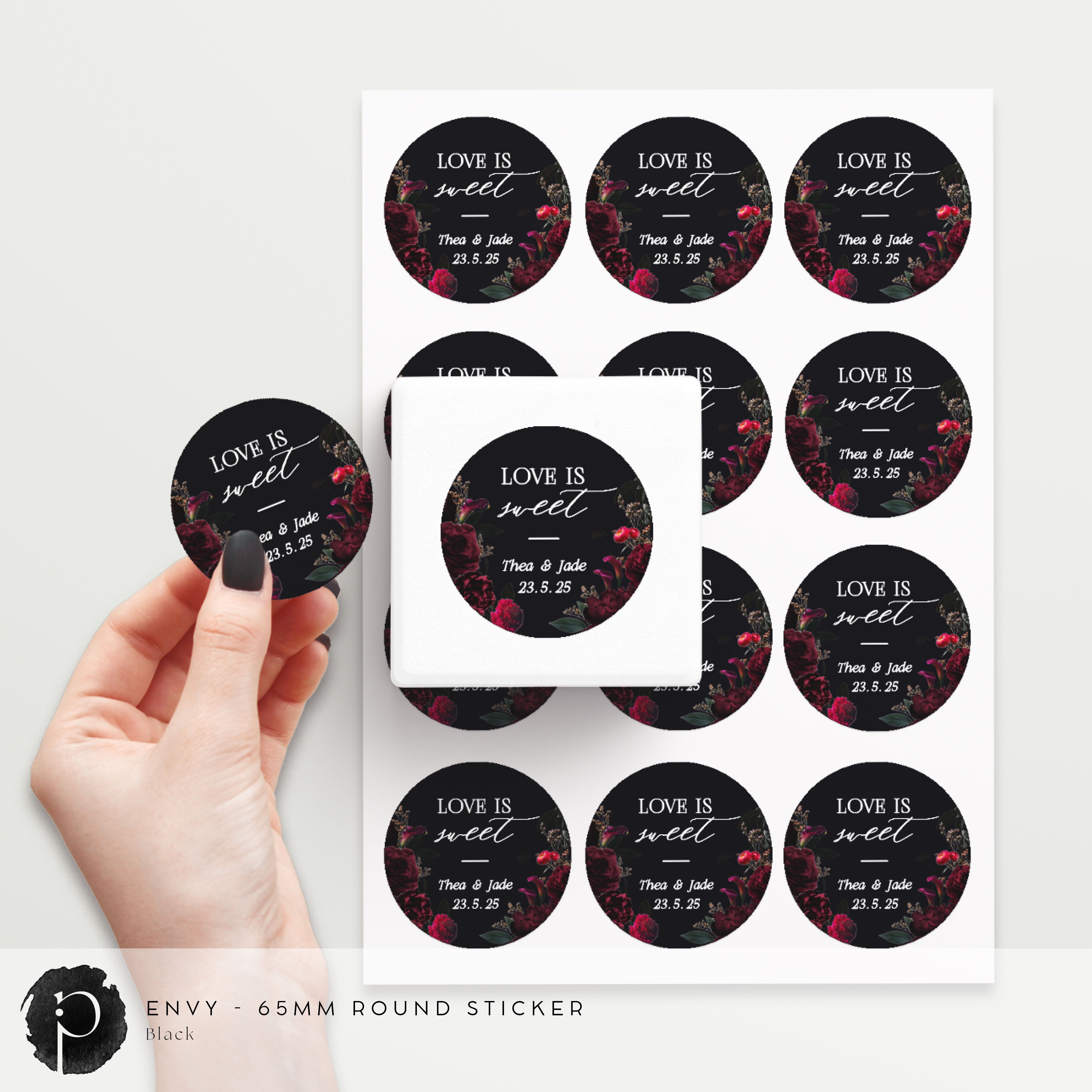 Envy - Stickers/Seals – Paper & Ink Studio