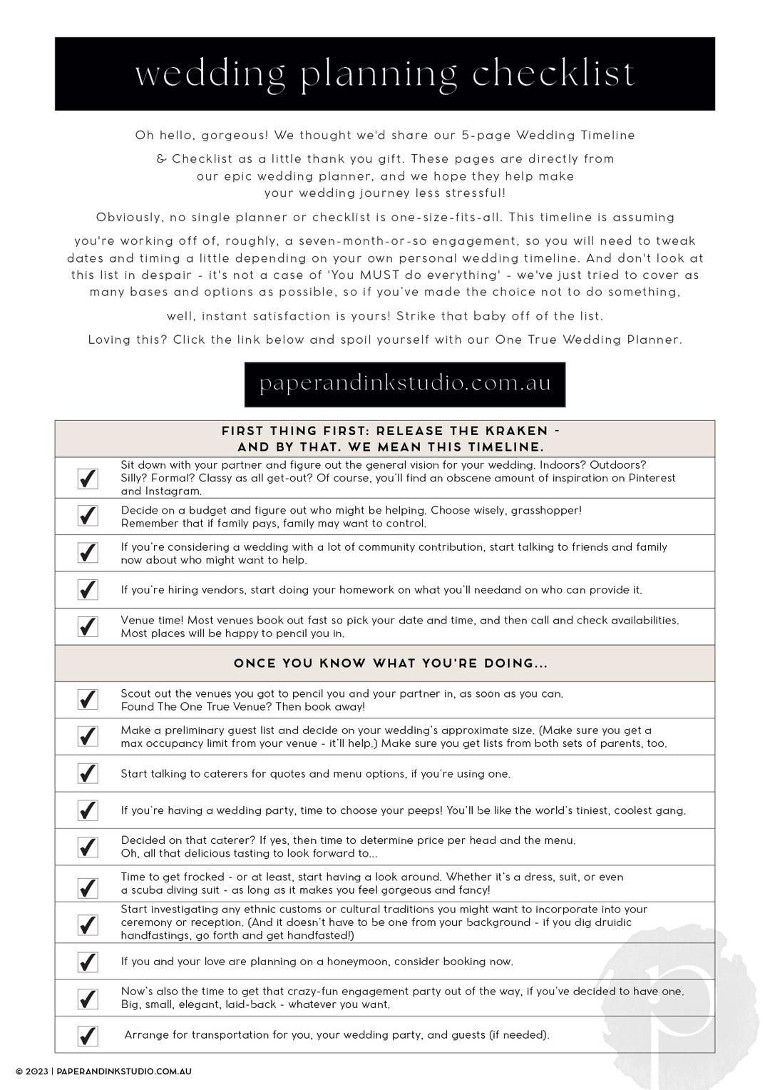 Pinterest Wedding Checklist 50 Wedding Planning Checklists For Brides