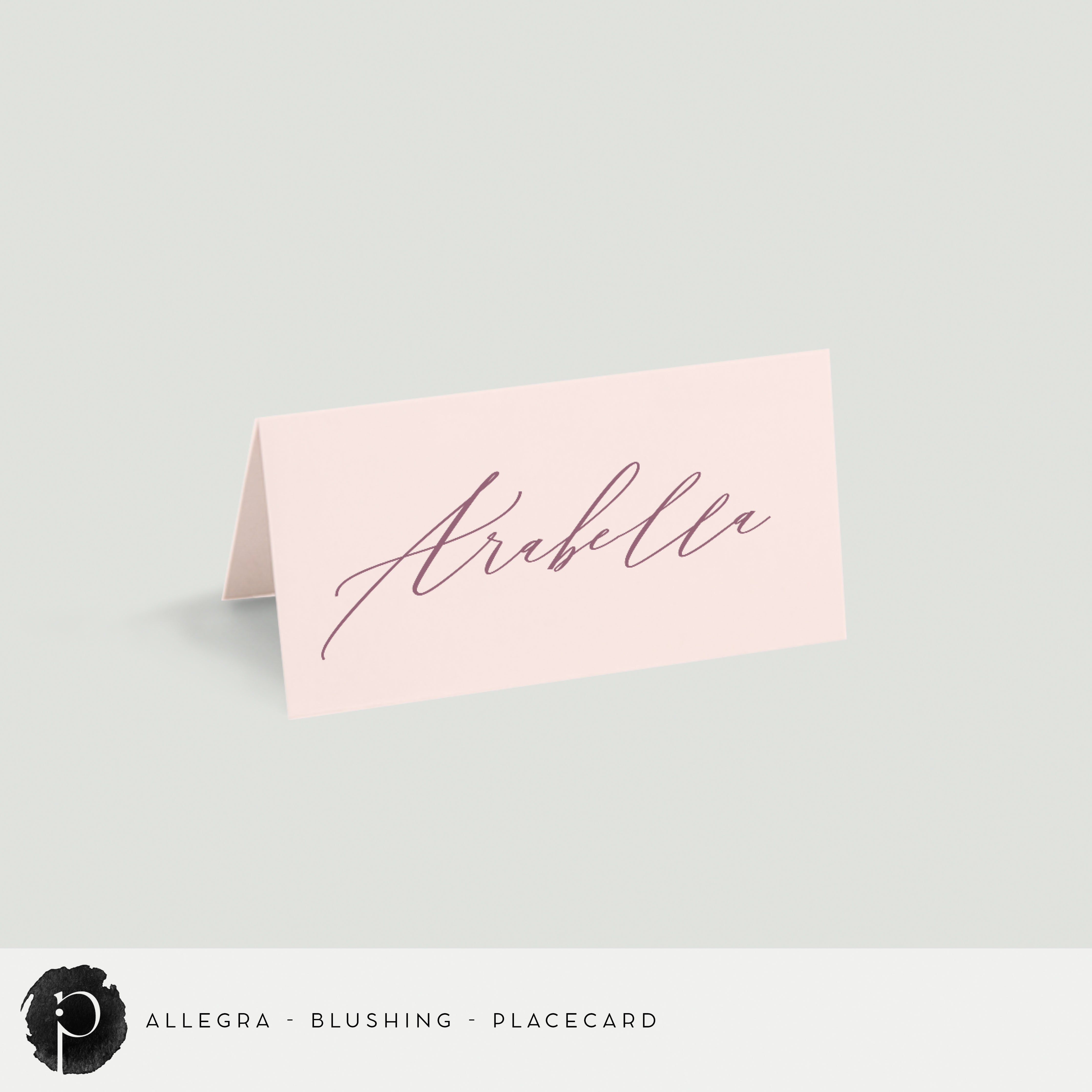 Allegra - Place Cards – Paper & Ink Studio