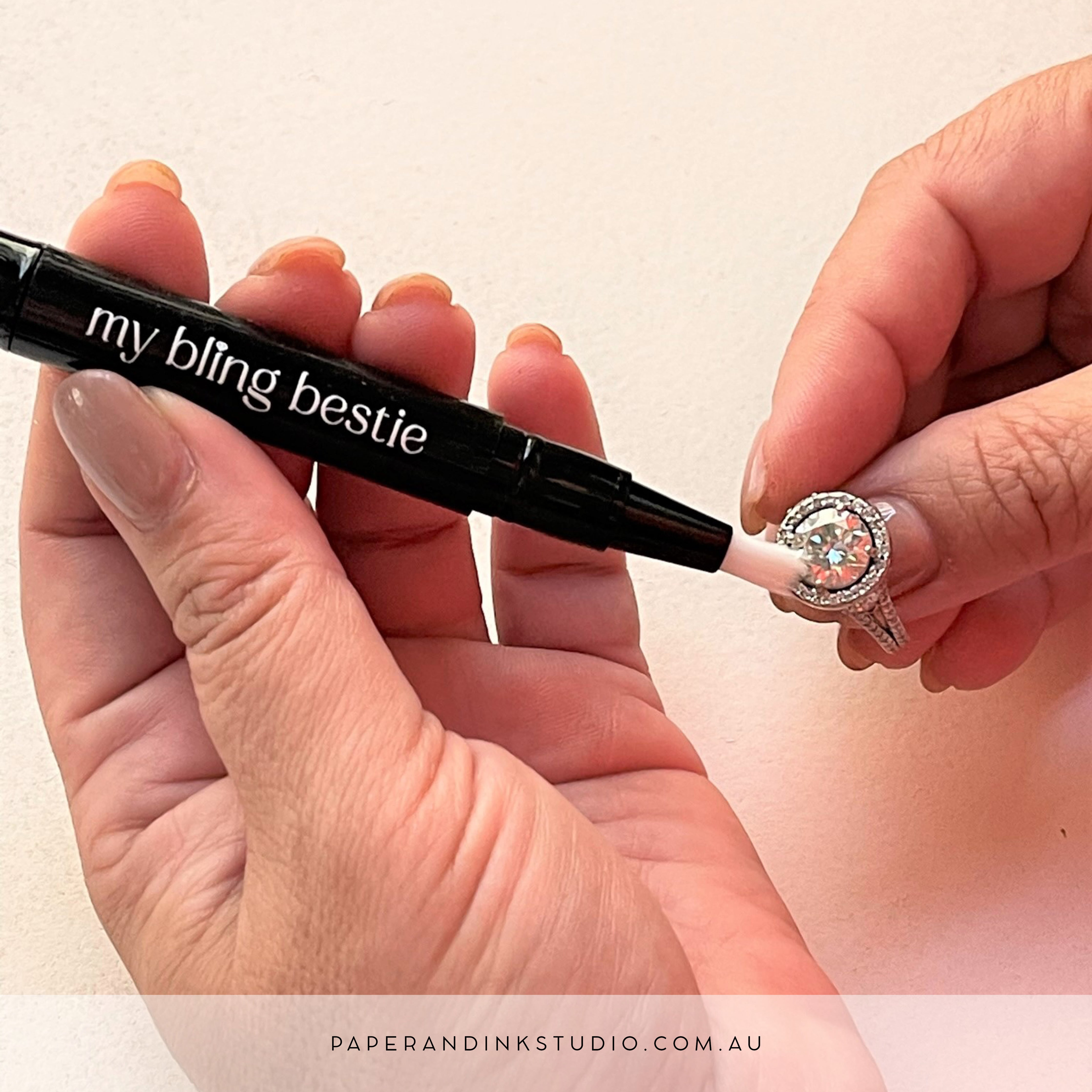 Ring Cleaning Pen - My Bling Bestie – Paper & Ink Studio