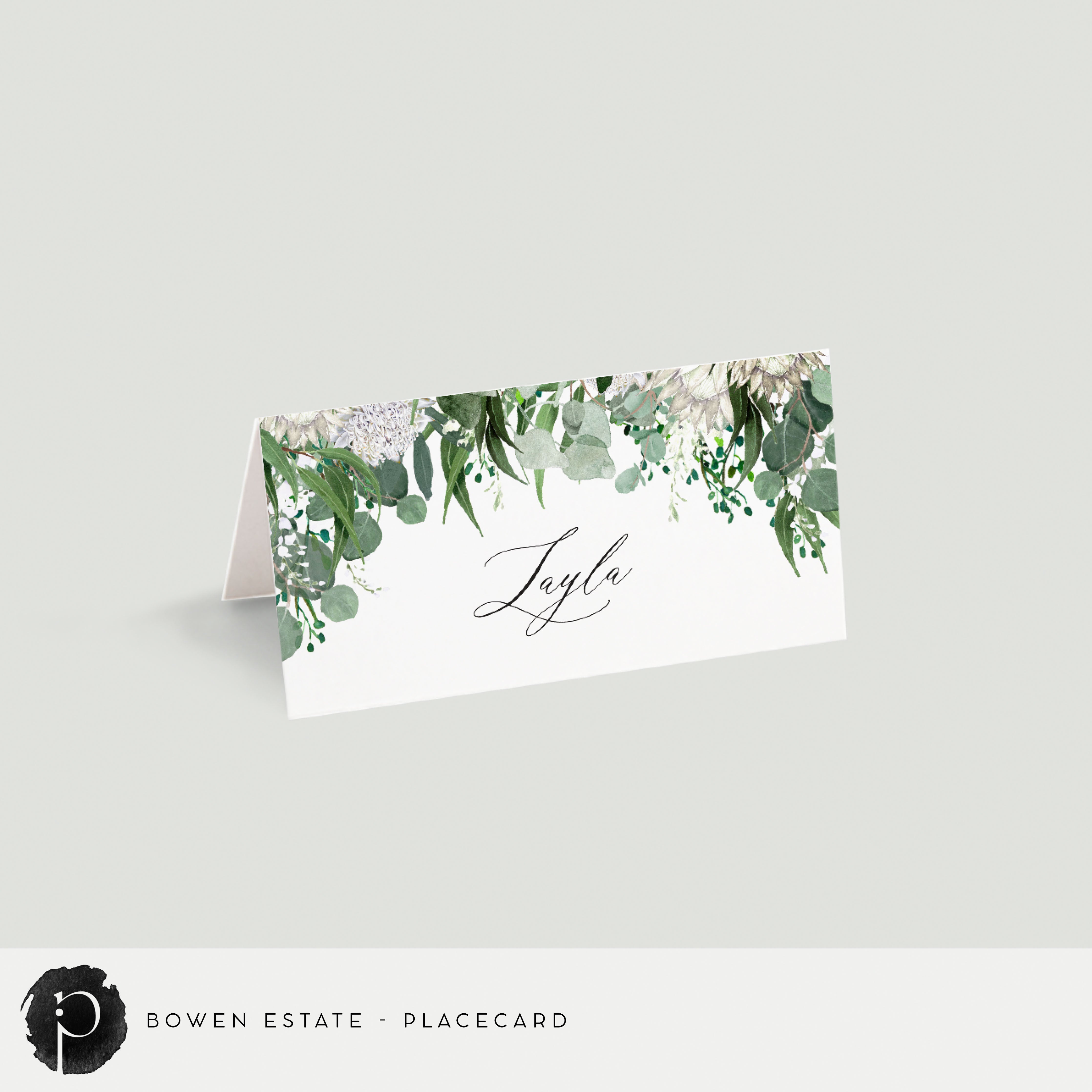 Bowen Estate - Place Cards – Paper & Ink Studio