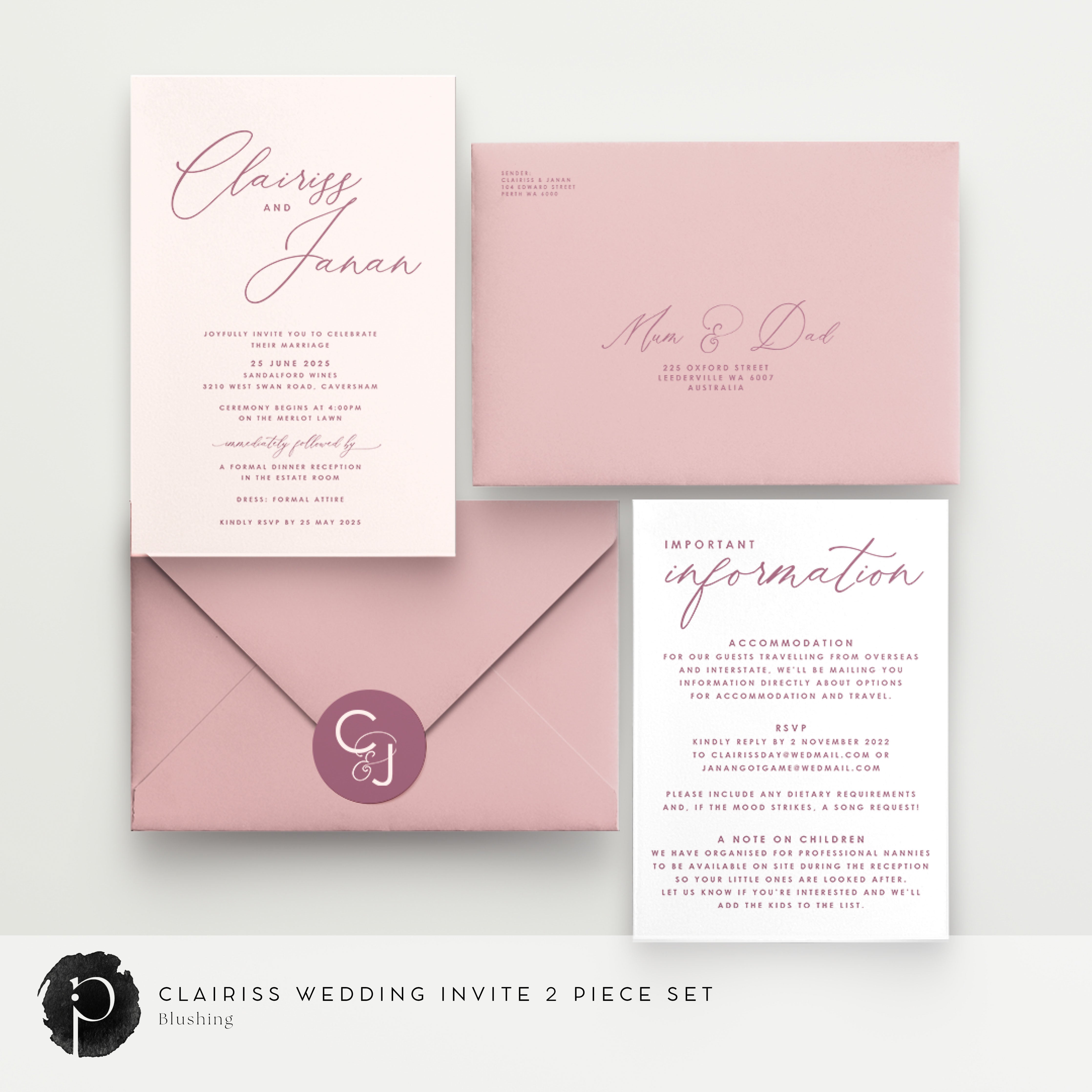 Wedding Invitation Wording Examples Australia Wedding Invitations