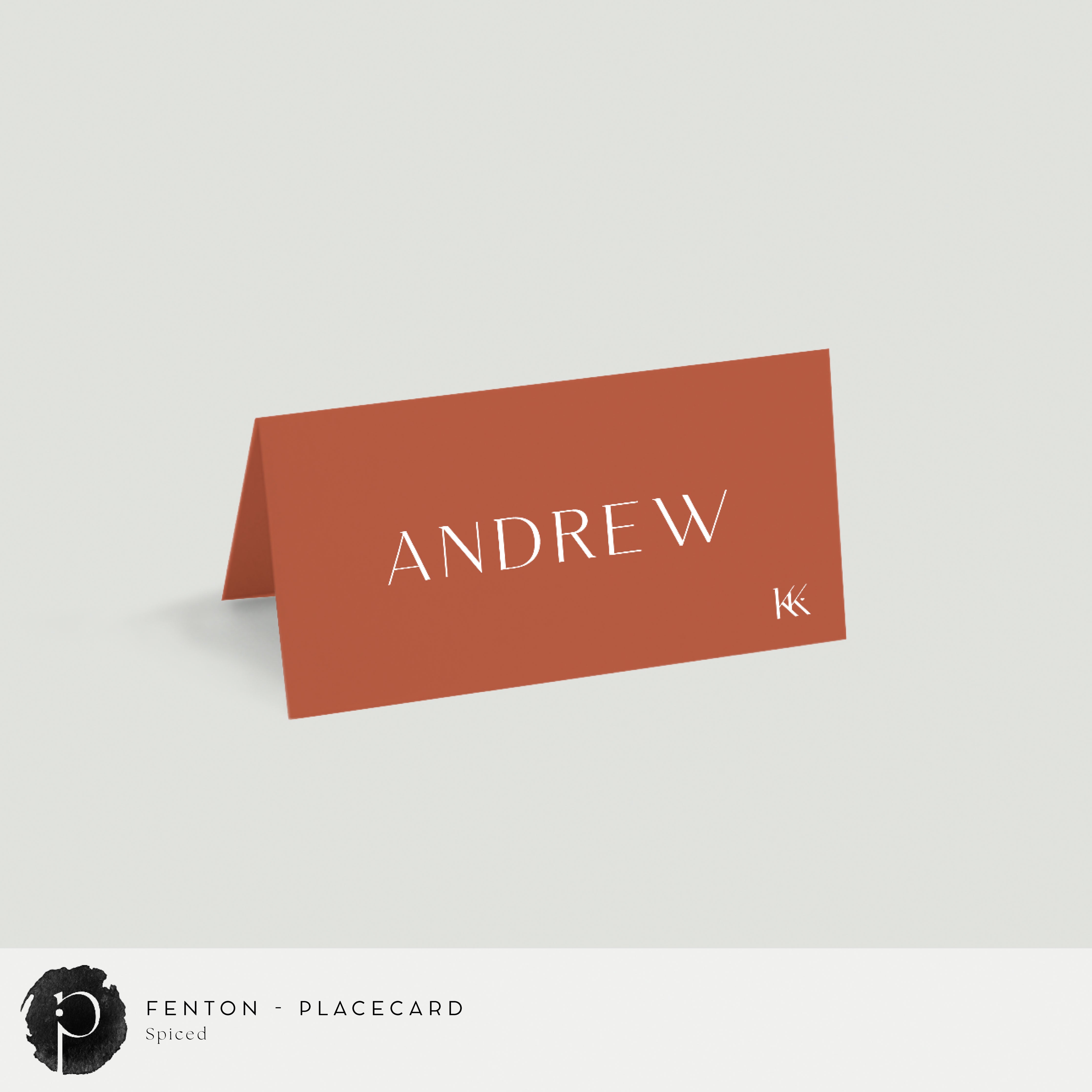 Fenton - Place Cards – Paper & Ink Studio
