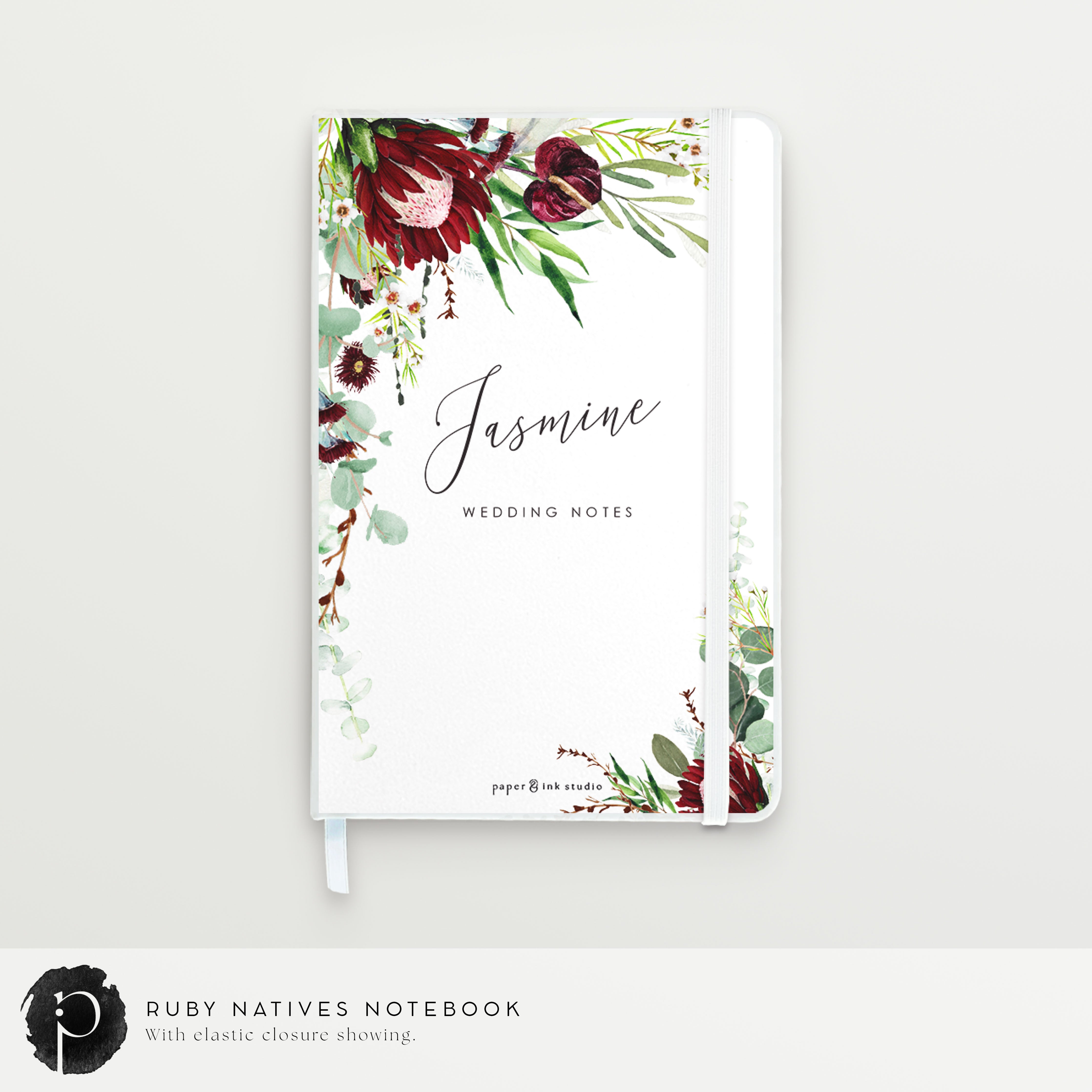 Ruby Natives - Personalised Notebook, Journal – Paper & Ink Studio